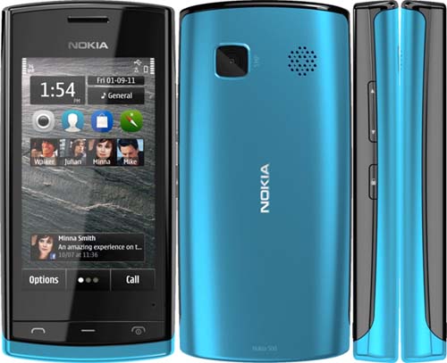 Nokia 500 – A phone with eye catching features