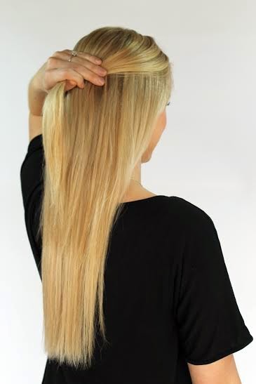 Britany Marshall Beauty: How to do a half up "half french braid"