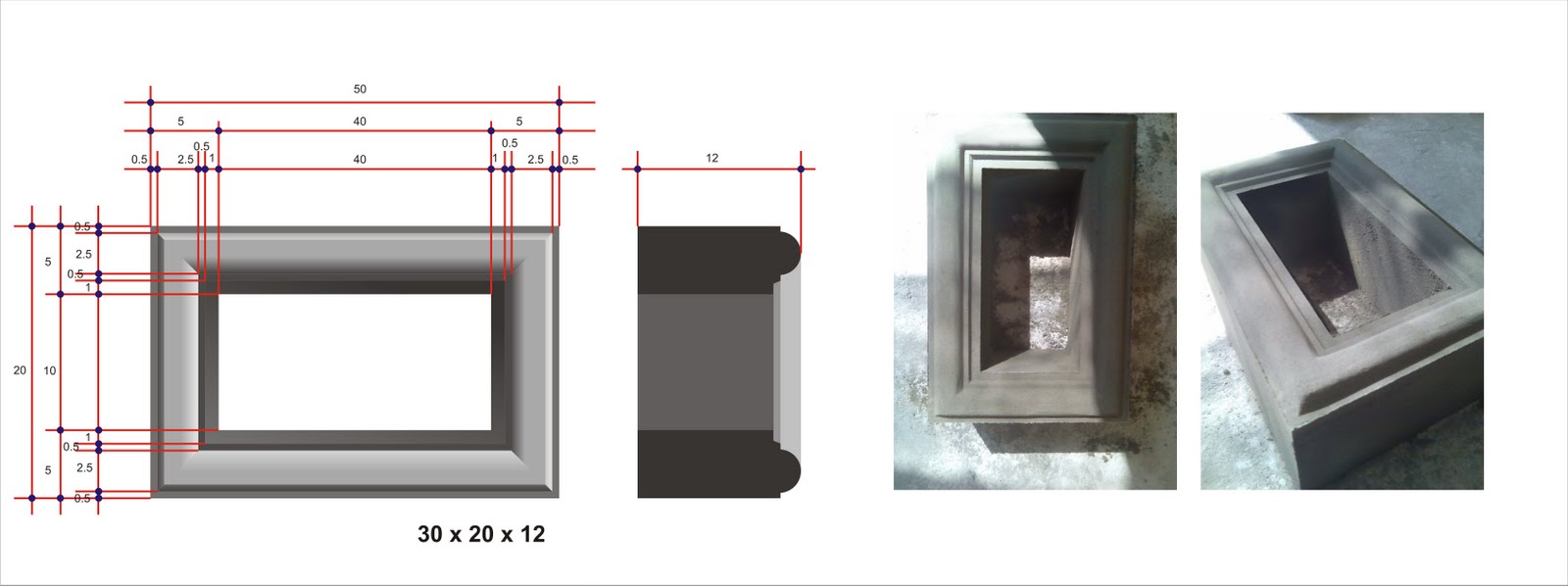 GRC ARTIKON: DESAIN dan GAMBAR DETAIL LOSTER