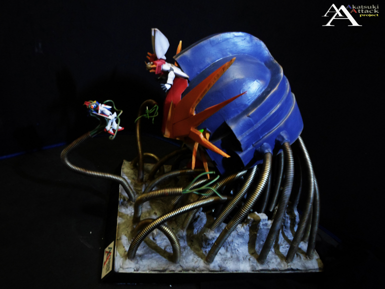 Project colony devil x god gundam diorama