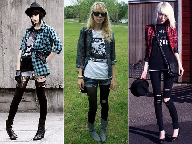 Femme Fatale by Jeh: Como usar: Camiseta de Banda!