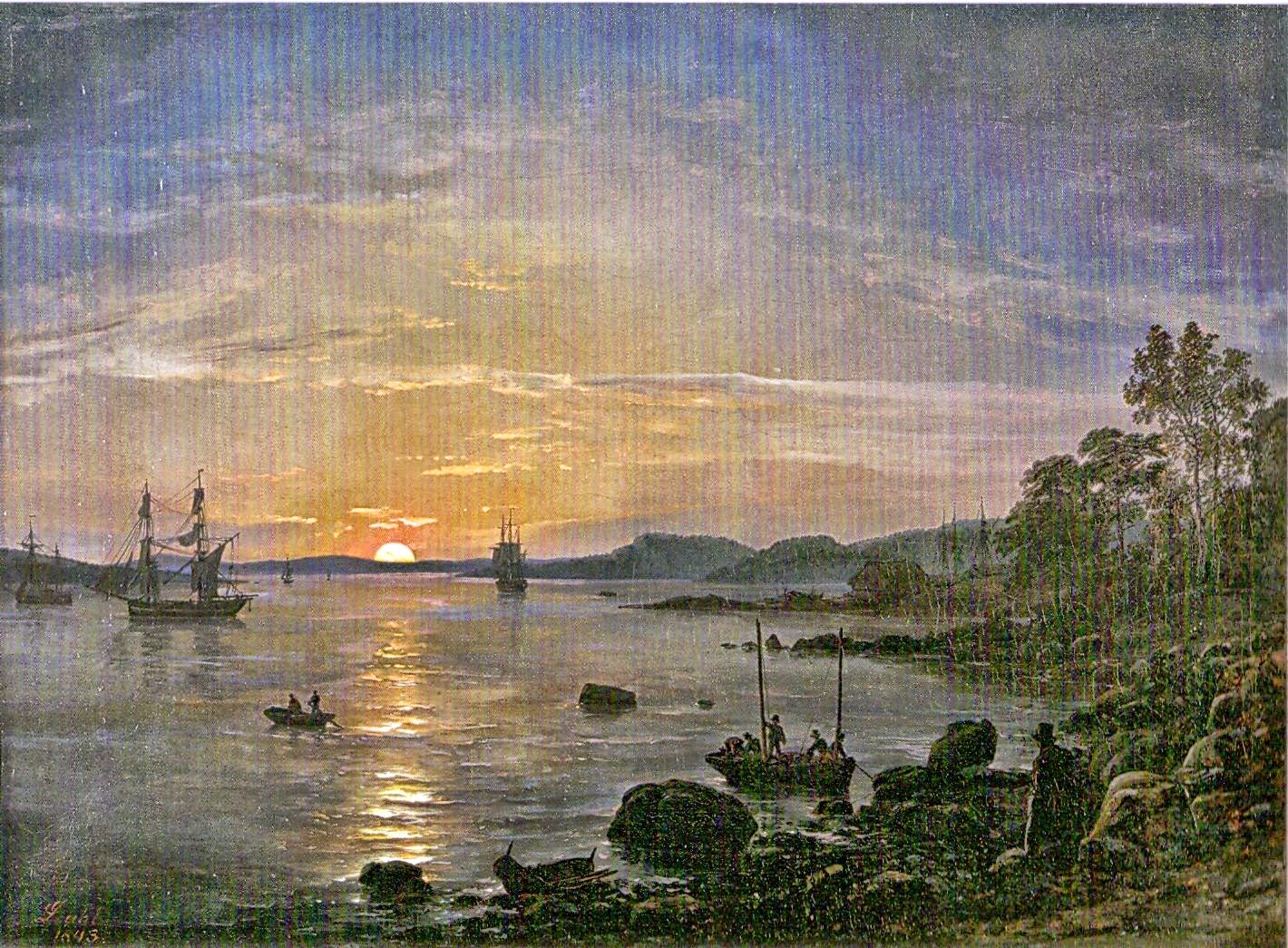 Johan Christian Dahl | Romantic painter | Tutt'Art@ | Pittura ...