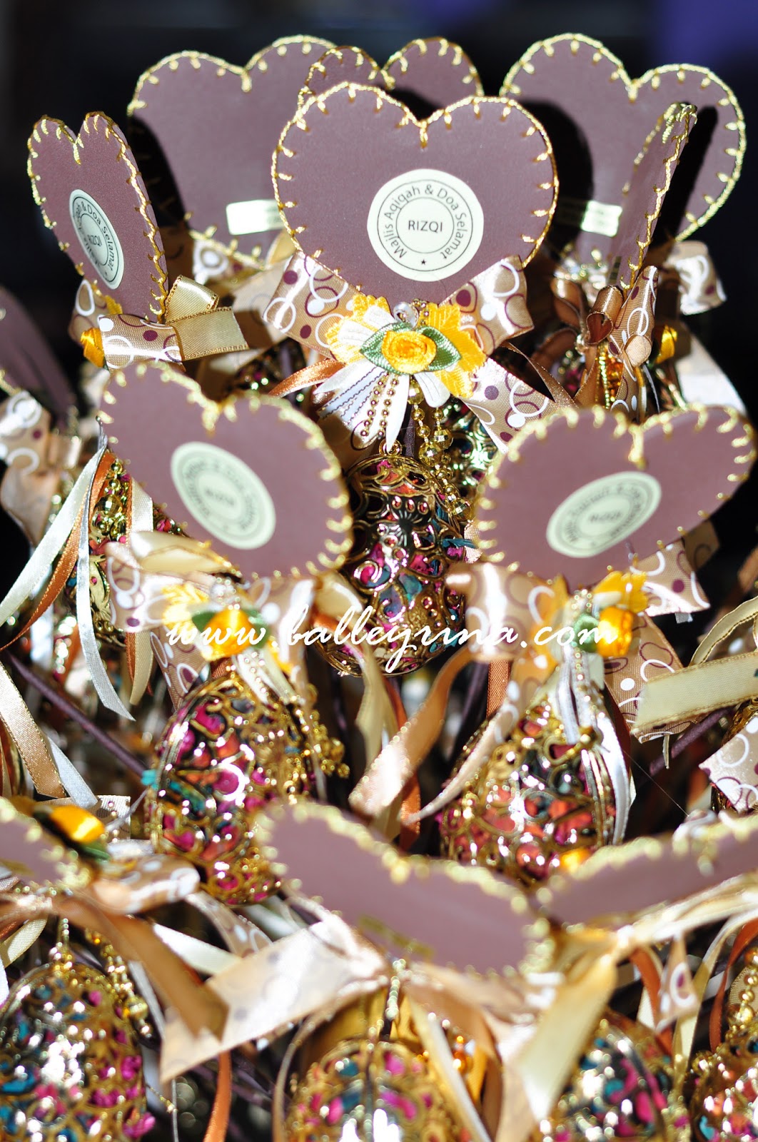 Balleyrina Doorgift & Craft Zone: BUNGA PAHAR FOAM - HEART