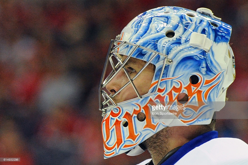 I Love Goalies!: Thomas Greiss 2016-17 Mask