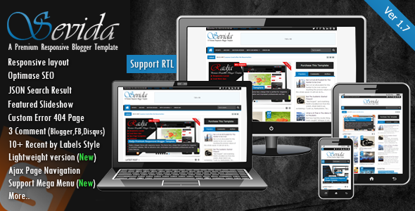 Download Template Sevida v1.7 - Responsive SEO Premium Magazine ...