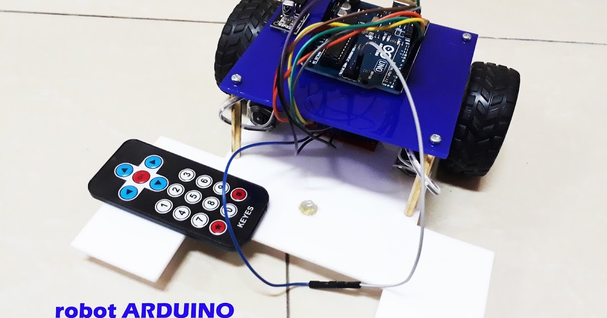 .: Membuat Robot Kendali Remot TV / DVD / VCD (NEC Remote) Menggunakan Arduino