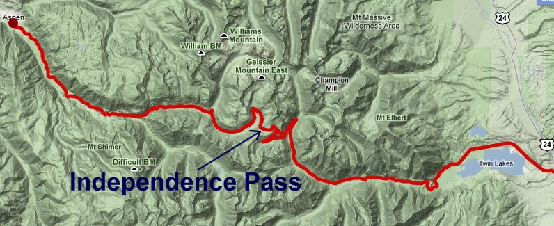 Start and Finish times and maps for the USA Pro Challenge - Pedal Dancer®