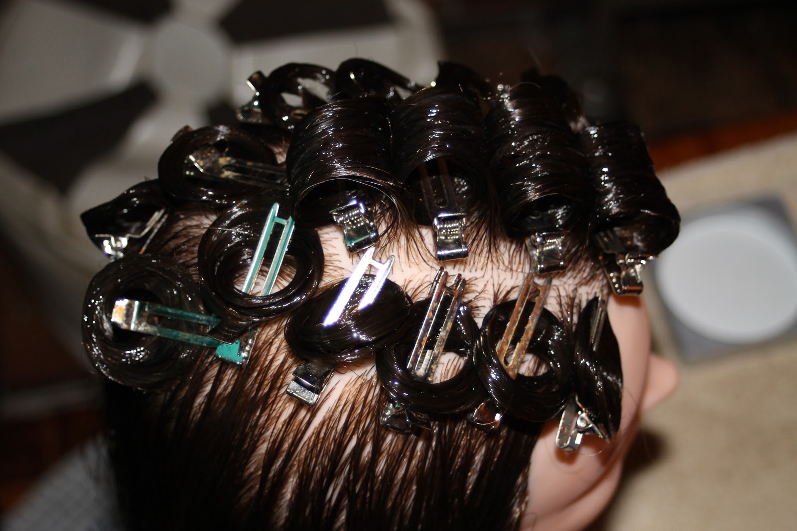 Hair Design By Kirsty: Pin Curls