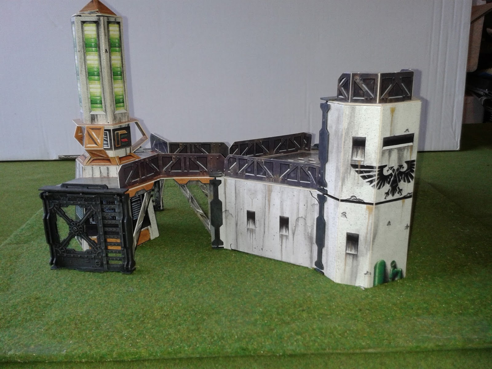 Didcot Wargames Club: Nostalgia Trip- 40k Card Terrain Showcase