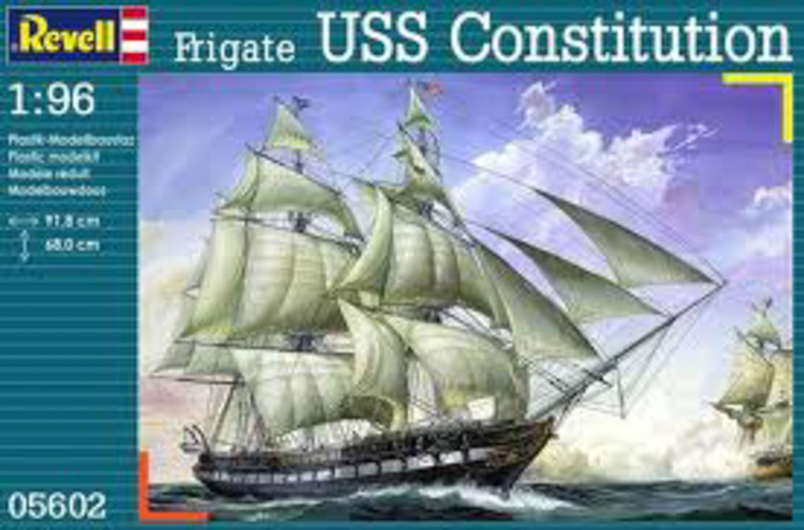 Sailing Ship Models: USS Constitution from Revel - The Start