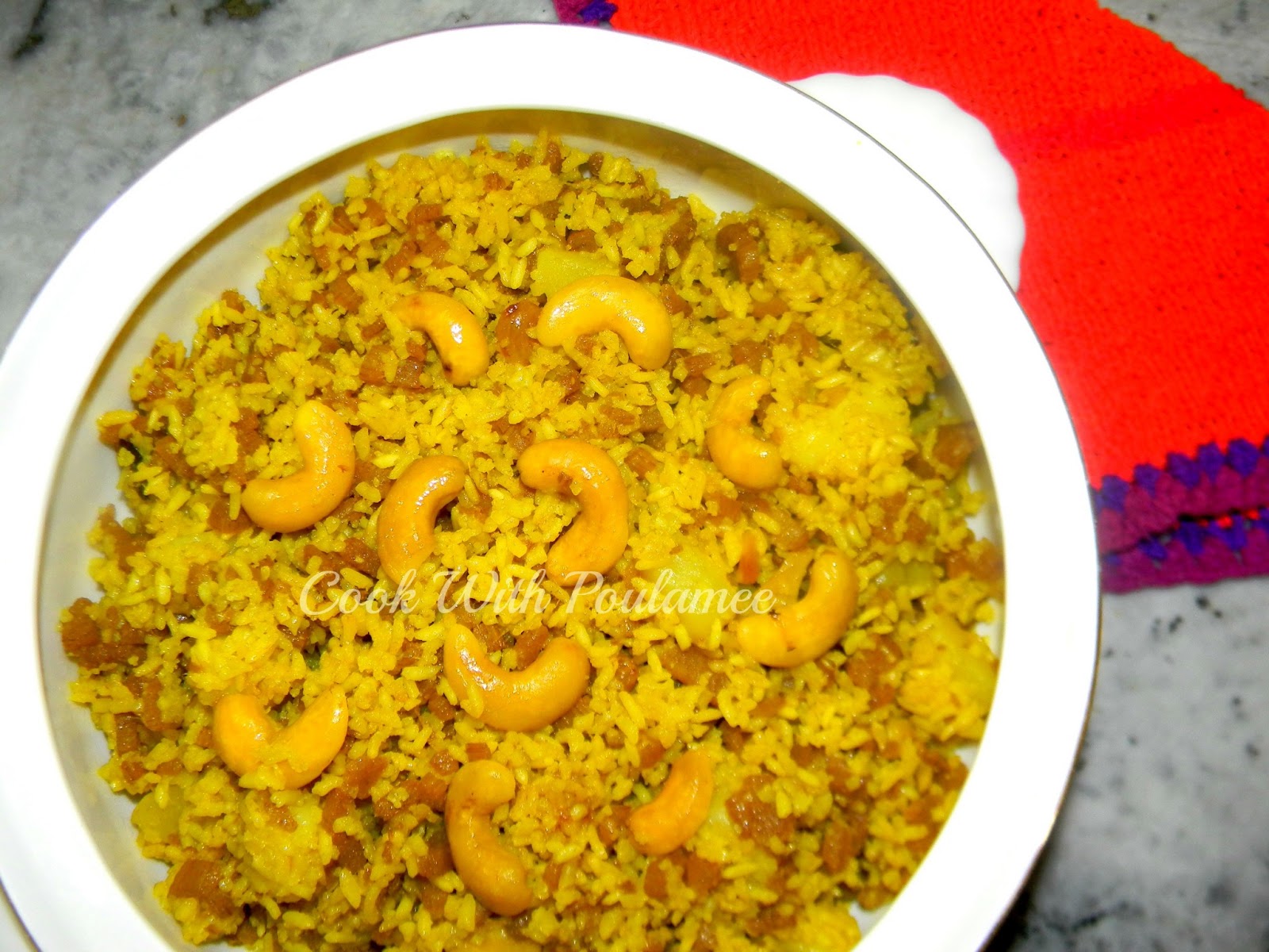 Cook With Poulamee: Chal Thor or Banana Stem With Rice