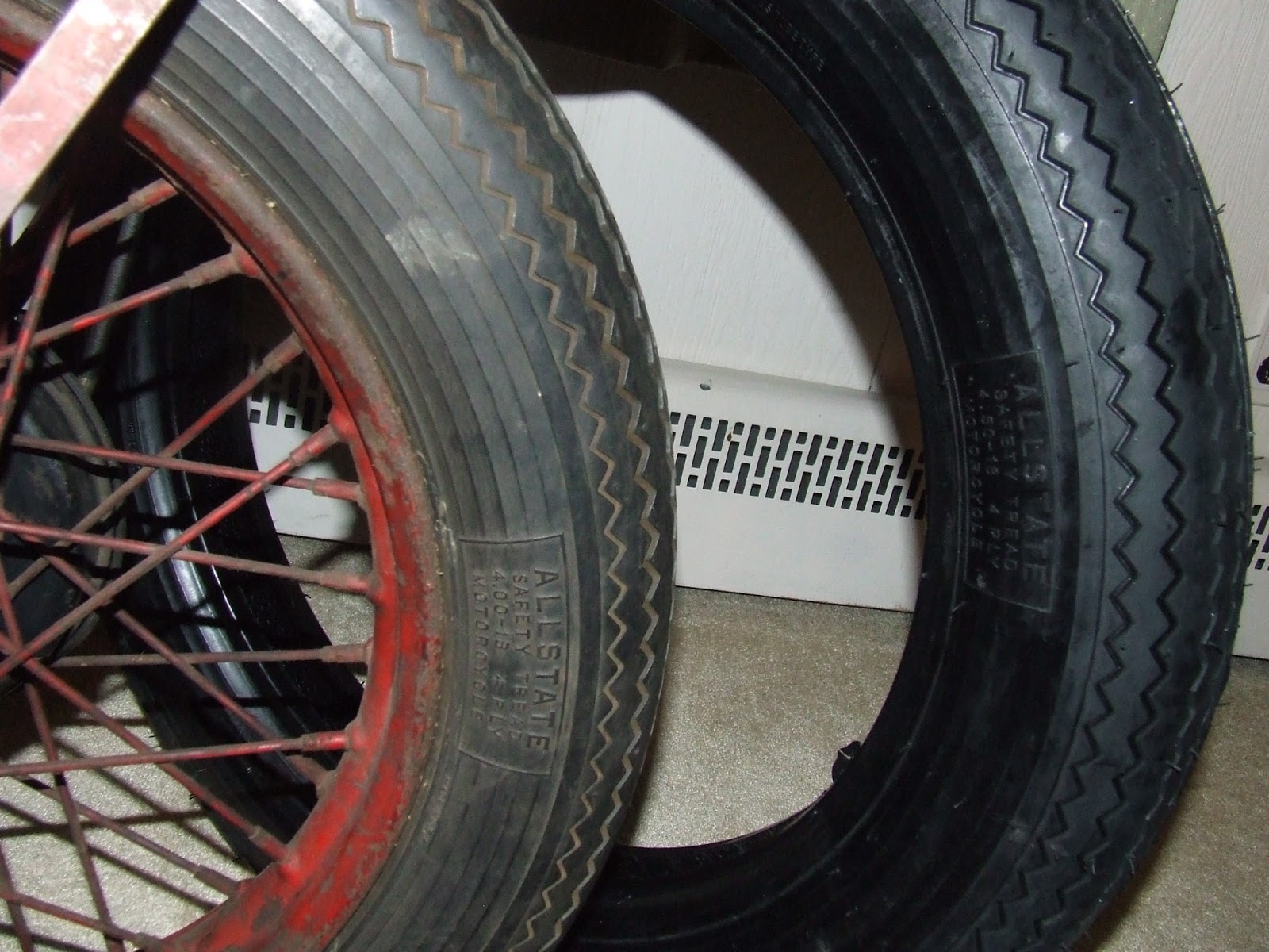 Knuckle Buster 1939: New ALLSTATE Tires!!!