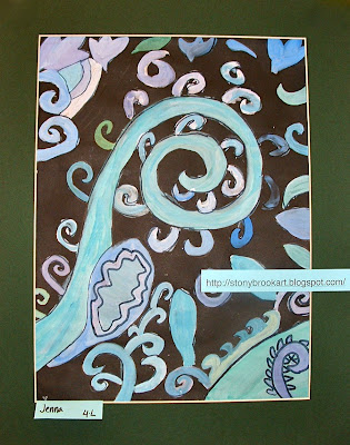 Mrs. Belton's Artists: Koru Paintings