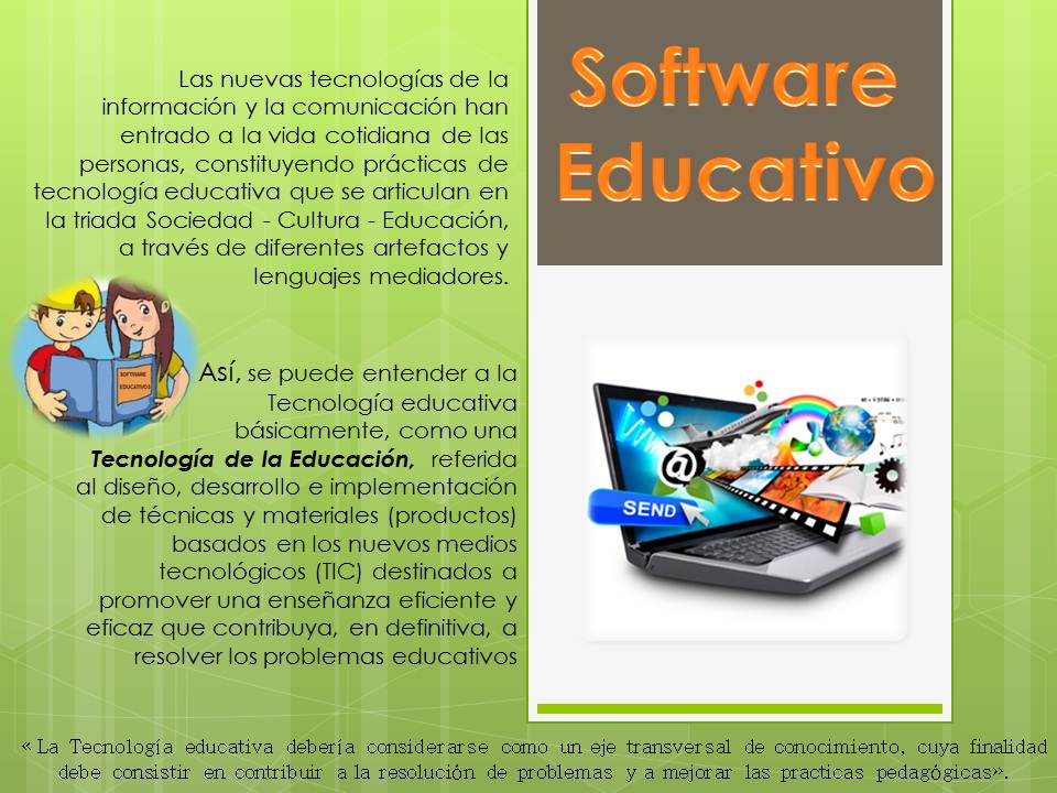 SOFTWARE EDUCATIVO