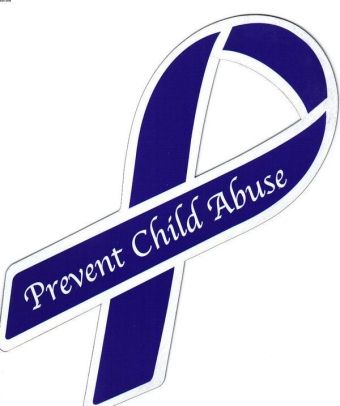 last civilized yank : Wear a Blue Ribbon - Child Abuse Awareness
