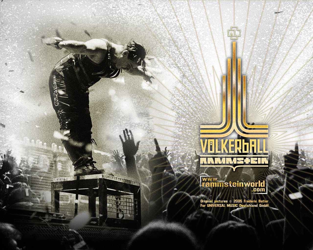 Corvo de Avalon: Rammstein Volkerball DVD rip download RMVB e CD Download