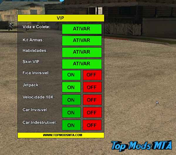 DX Painel VIP MTA:SA - MTA Brasil