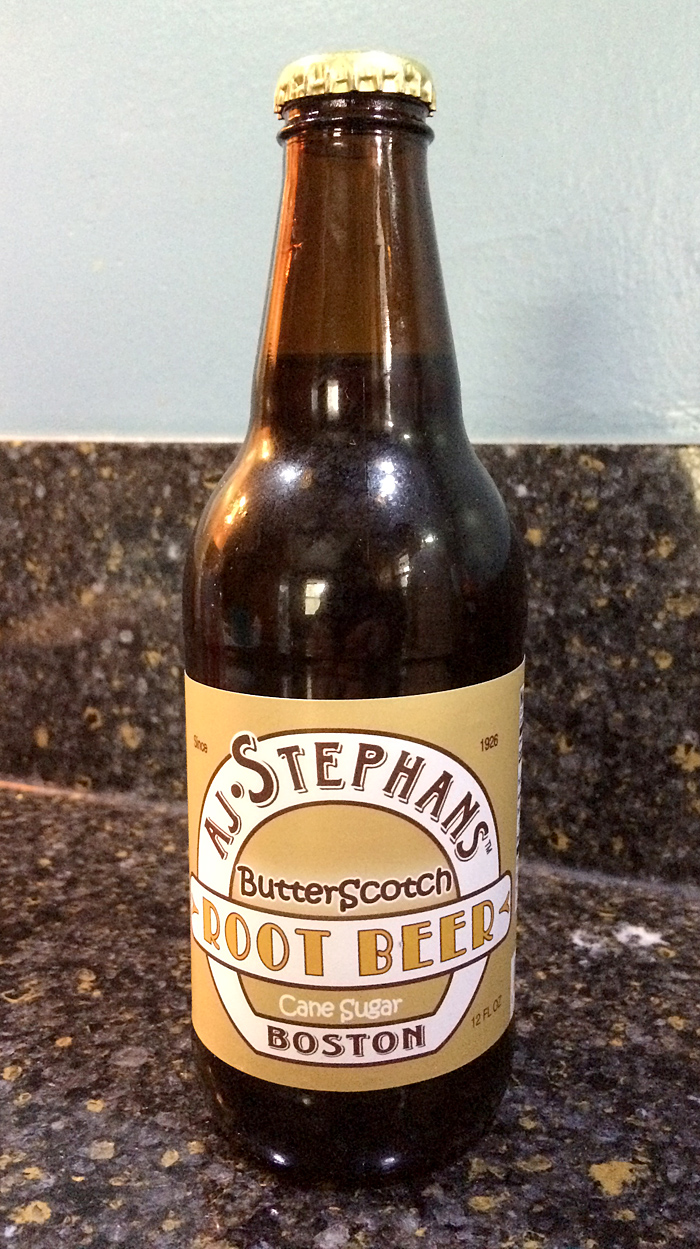 Steve's Root Beer Journal: AJ Stephans Butterscotch Root Beer