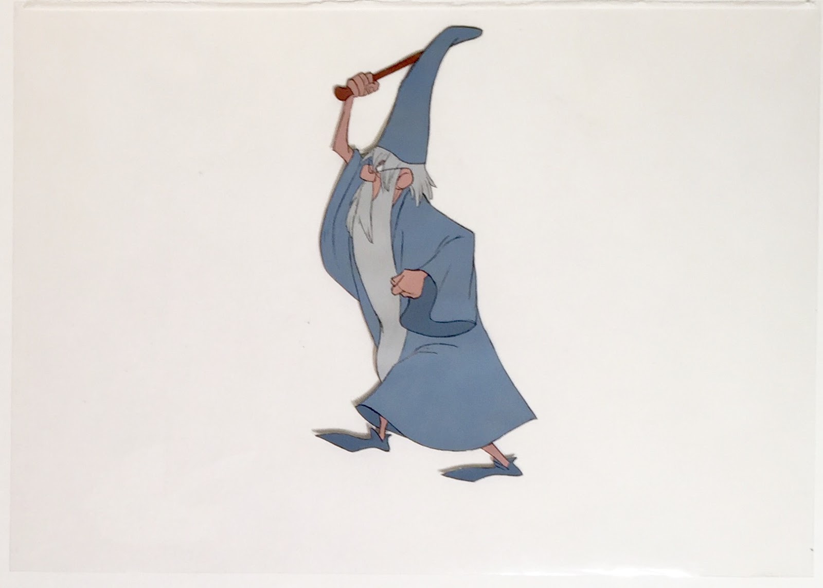 Animation Collection: Original Production Animation Cel of Merlin from ...