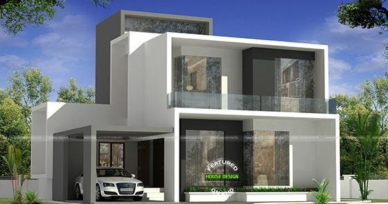 Cute simple contemporary house plan - Home Design Decor