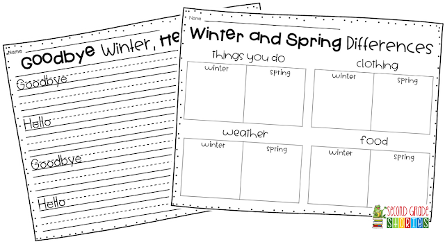 Book Ideas for the Beginning of Spring - Second Grade Stories