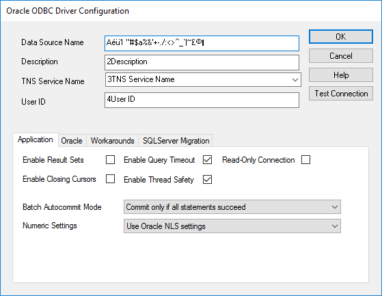 Bug Renaming Odbc System Data Source With Oracle Driver