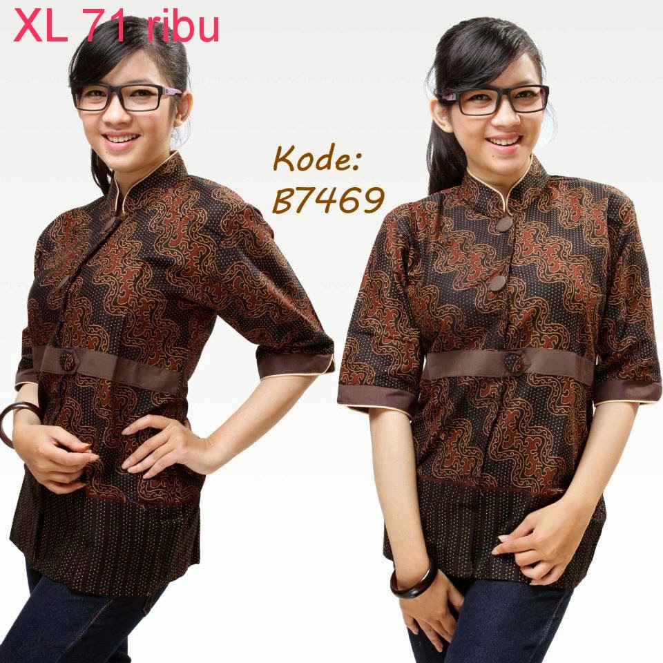 Contoh Model Baju Batik | Model Baju Batik
