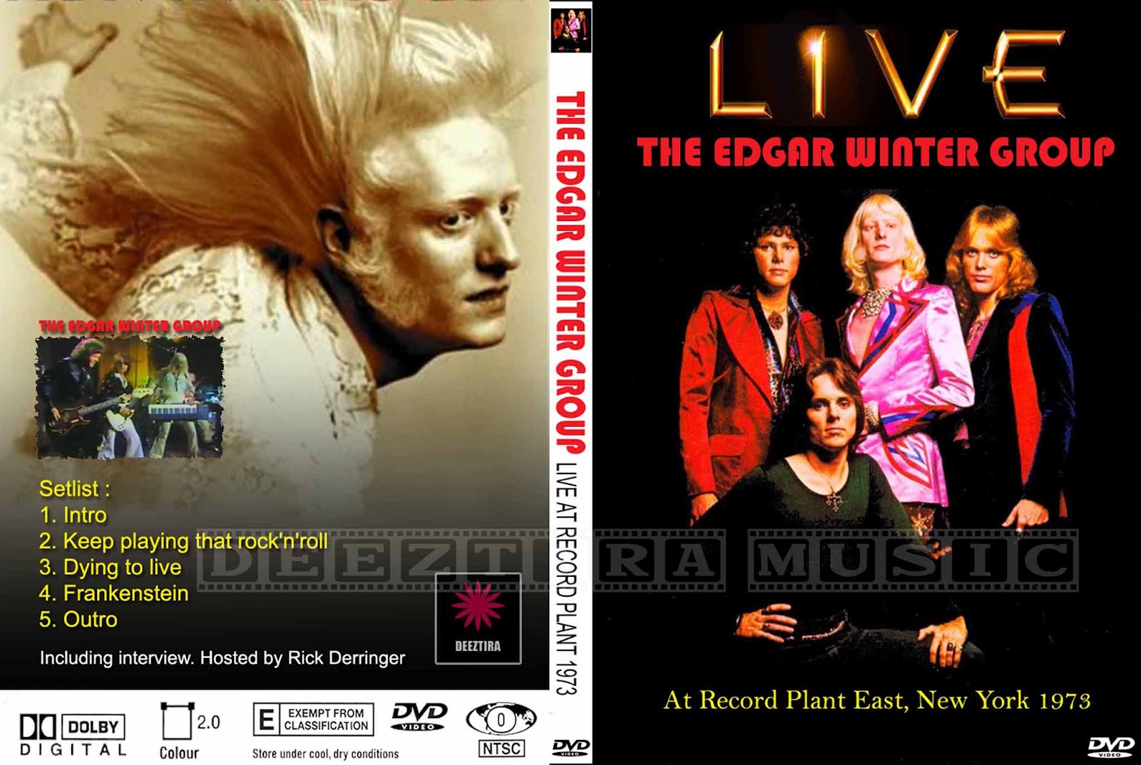 YOUDISCOLL: EDGAR WINTER GROUP - At Record Plant East 1973