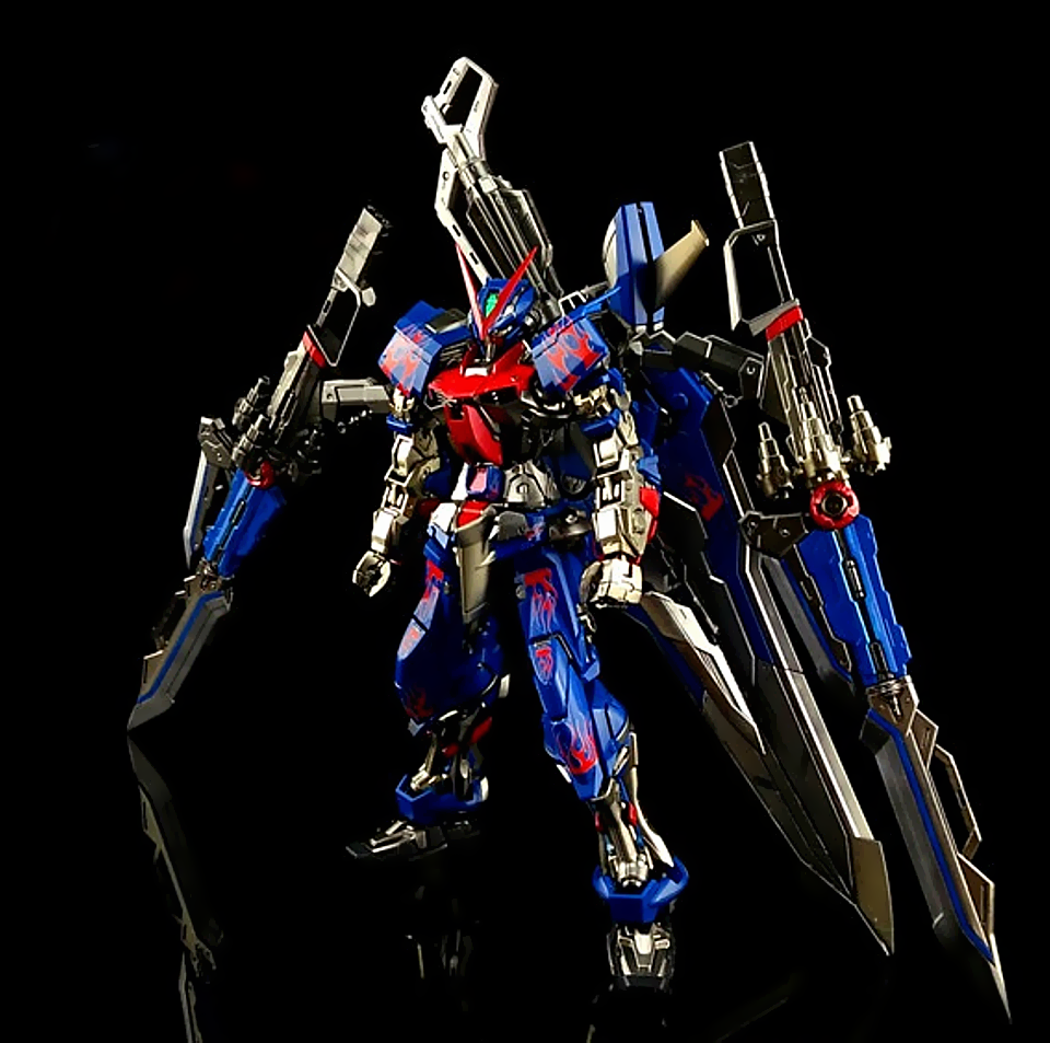 GUNDAM GUY: MG 1/100 Gundam Astray Red Frame Kai [Optimus Prime ...