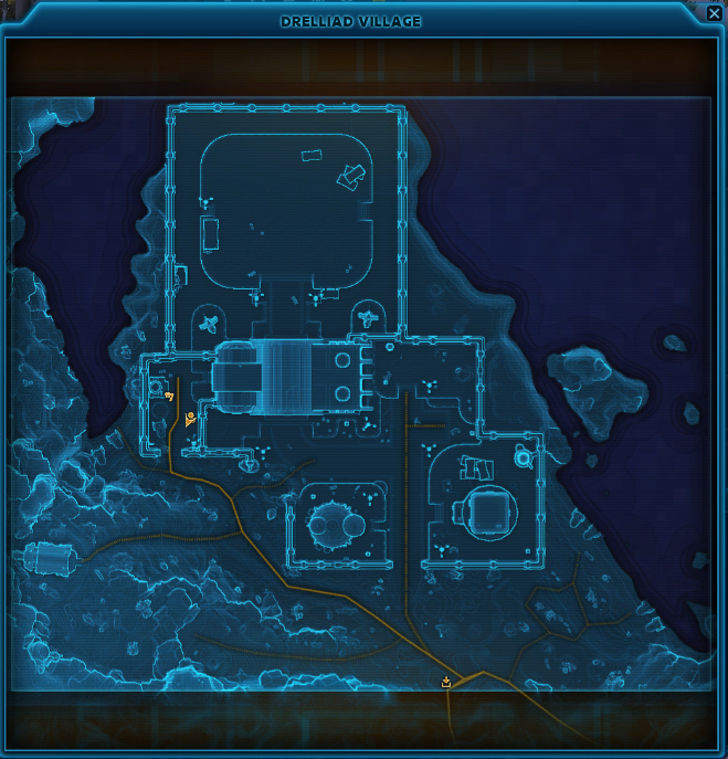 Mapa Ord Mantell - swtor español