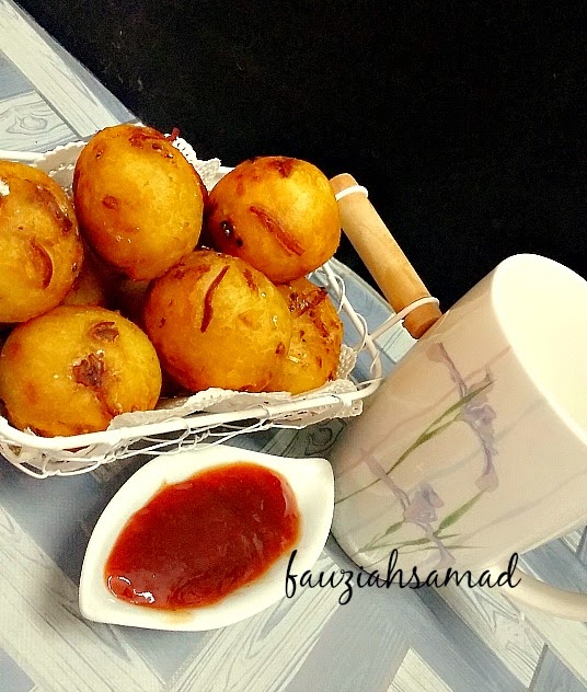 Bekfas tadi. Cucur Bebola Bilis. Penyediaan yang cukup mudah. Dan laju ...