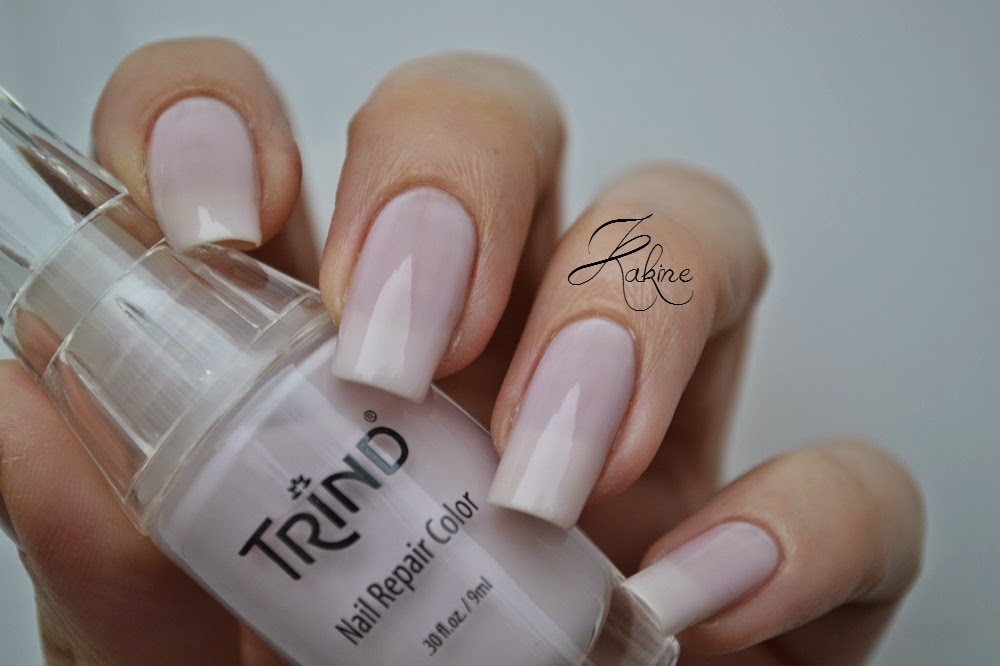 Kakine Nail Art: TRIND Nail Repair Pastel Lilac