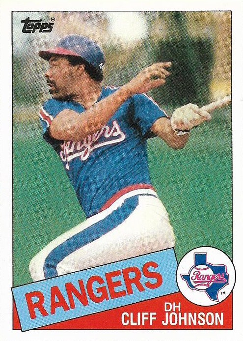 1985 Topps: #63T - Cliff Johnson