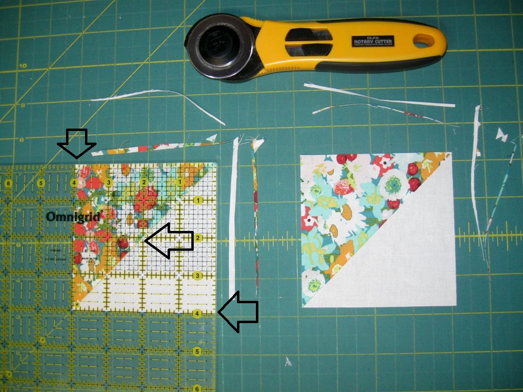 Happy Quilting: Summer Solstice Quilt-A-Long - Half Square Triangles