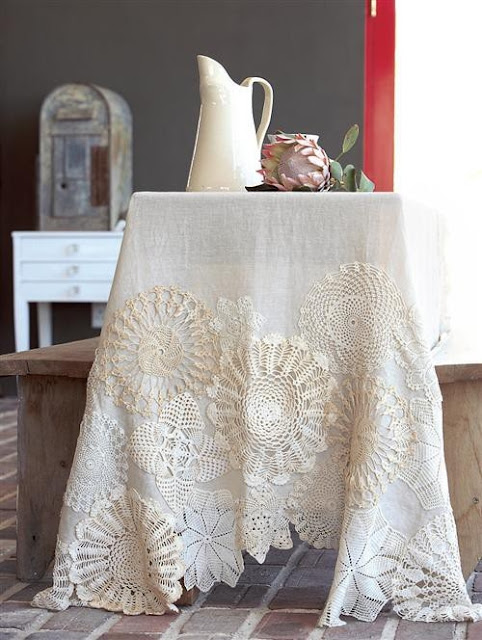 Little Treasures: Decorating with Doilies