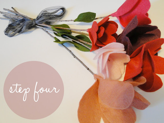 Pie N' the Sky: Fancy Felt Flower DIY