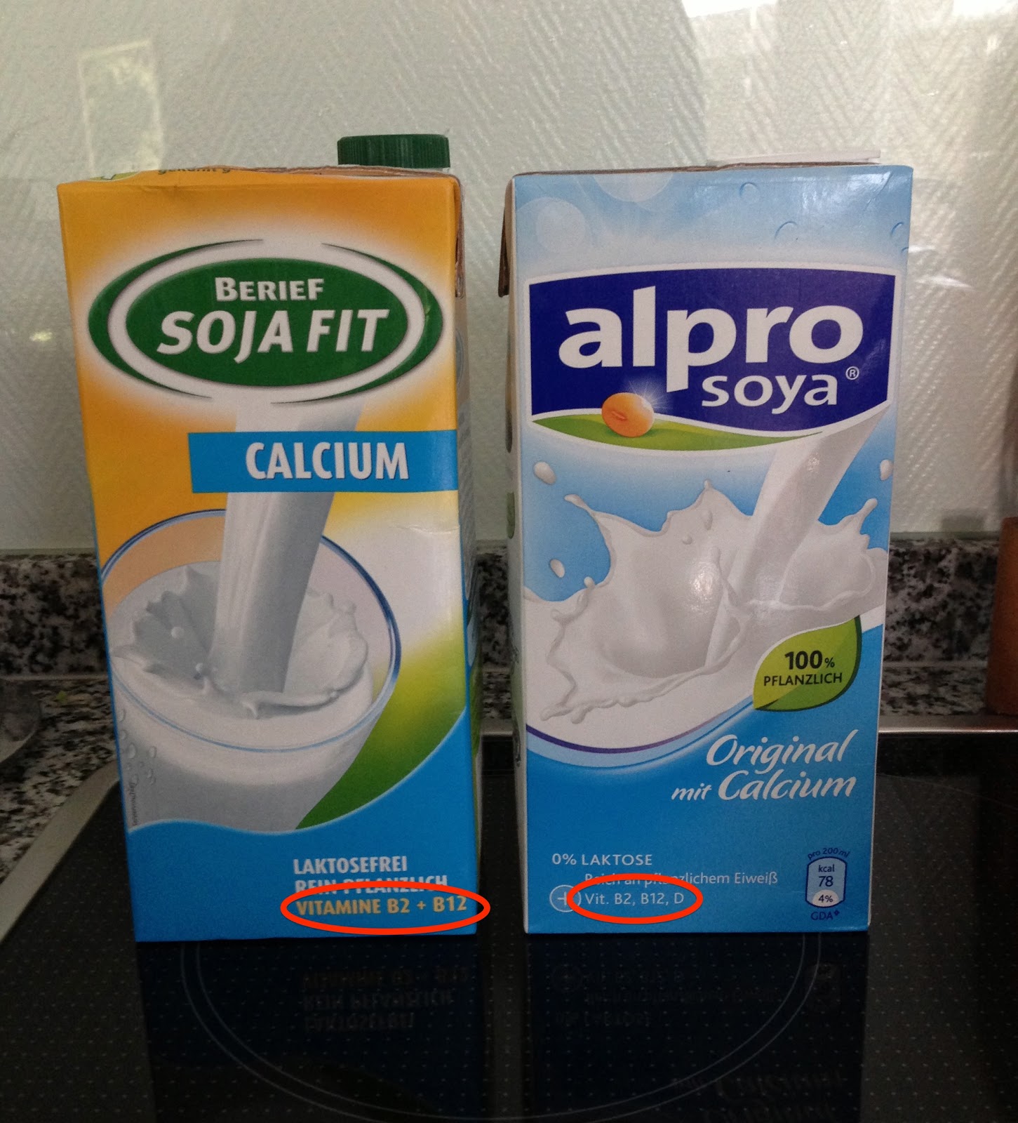 Experiment Vegan: Sojamilch Plus