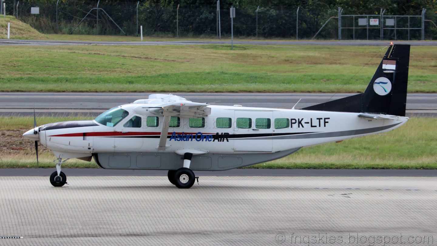 Far North Queensland Skies: Asian One Air Cessna Caravan C208 PK-LTF