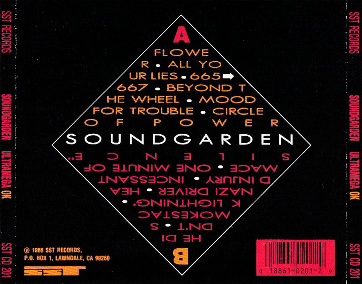 ESCENARIO GRUNGE: DISCOGRAFIA SOUNDGARDEN