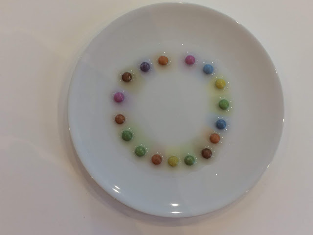 Family FECS: Science Experiment on Diffusion - Skittle Rainbow