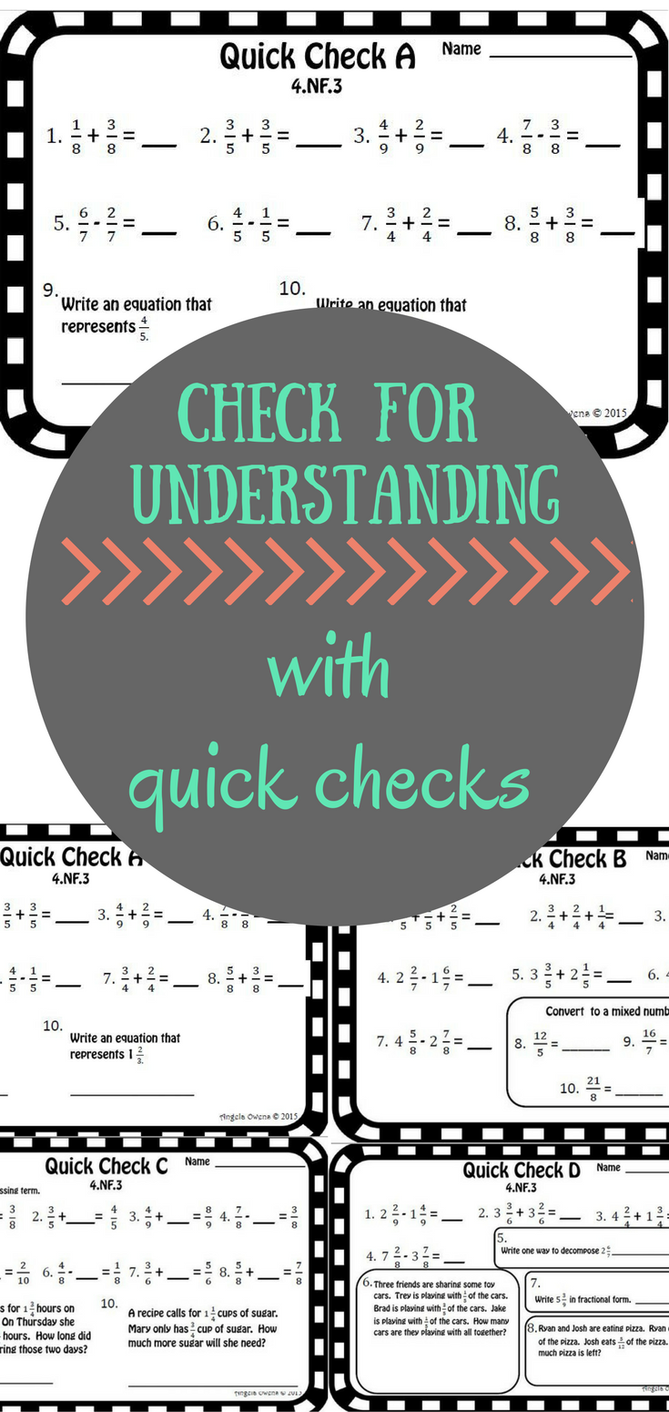 Owens' Class Rules: Quick Checks for Understanding