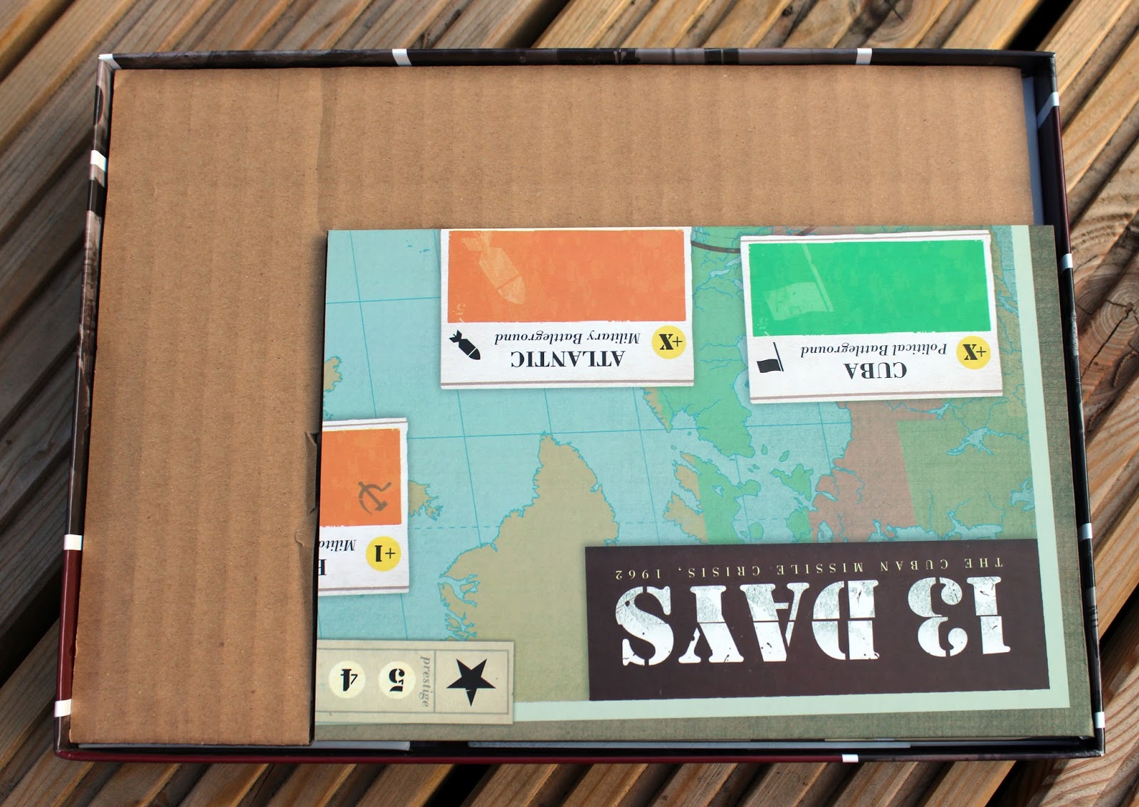 Random Nerdery: Cardboard - 13 Days: The Cuban Missile Crisis board ...