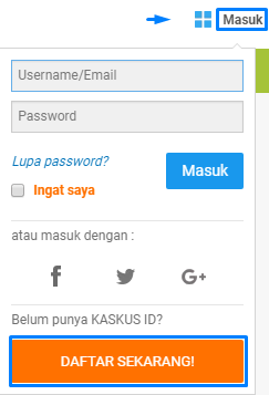 Cara Mendaftar Dan Membuat Akun Kaskus Terbaru - Jaman Bisnis Online