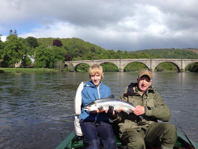 Salmon Fishing Scotland.: Salmon Fishing Scotland river Tay, Perthshire ...