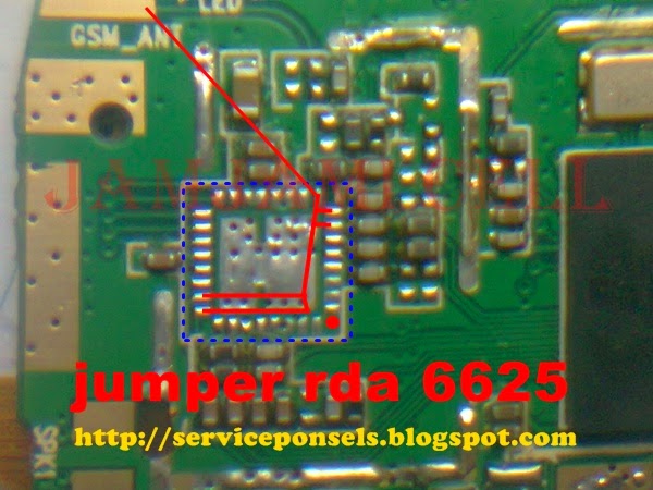 jumper ic pa rda 6625 ponsel china ~ jamjami cell