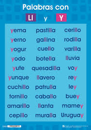 EL RINCÓN DE LENGUA: LENGUA T13 - PALABRAS CON LL