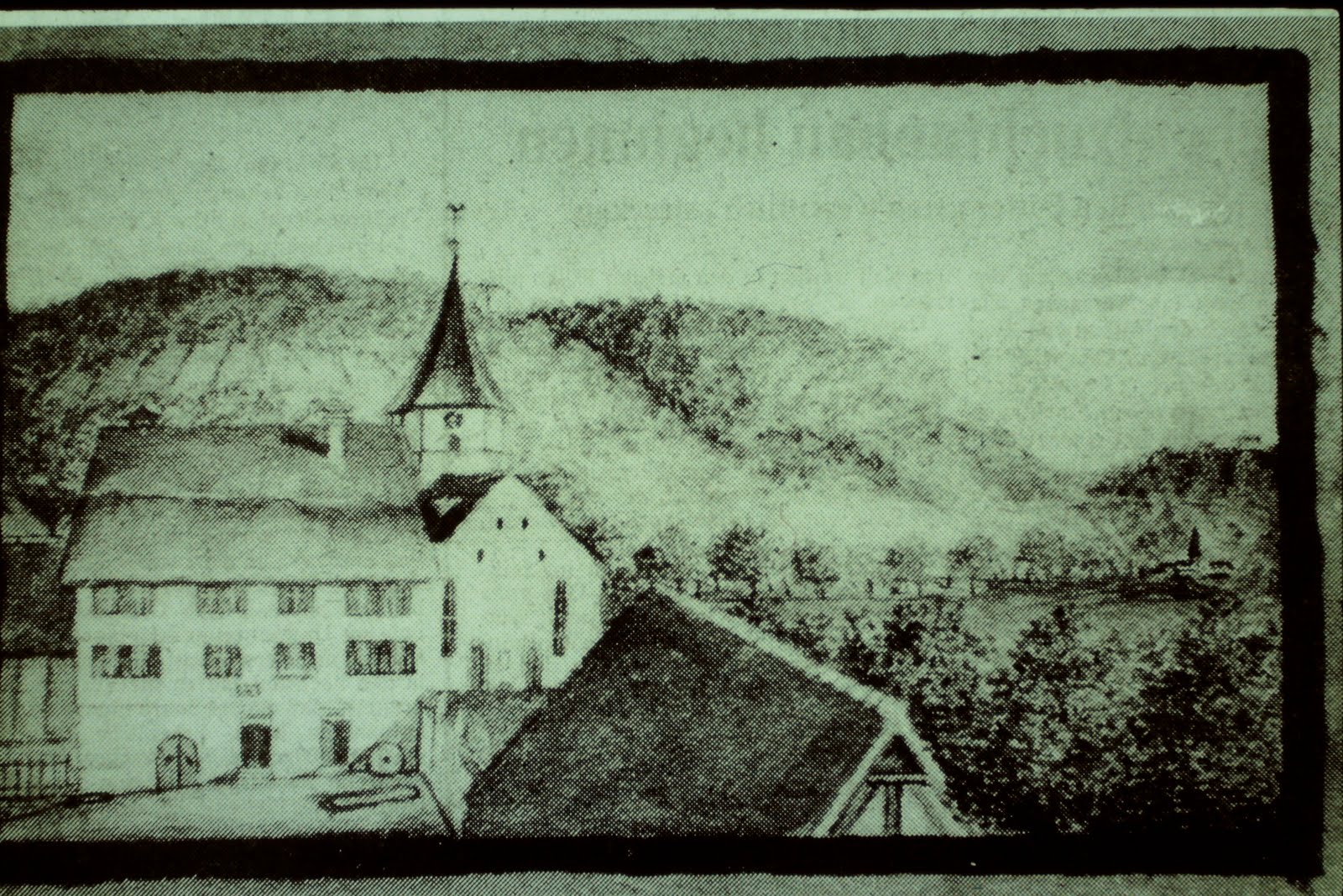 GV-Lichtenstein: 1834: Ältestes Ortsbild von Unterhausen?