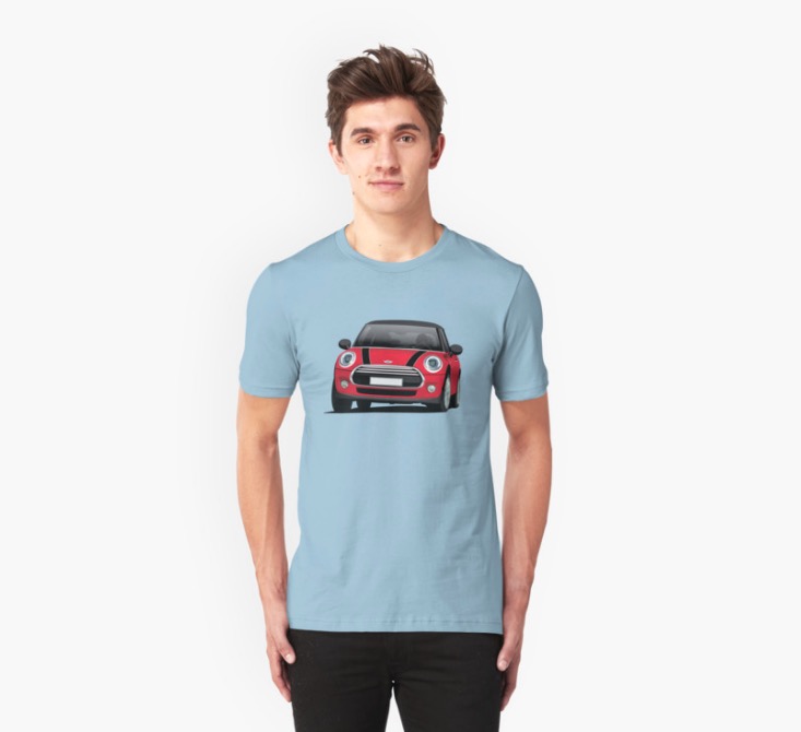 Mini Cooper T-shirt | Car shirts | Classic, retro and vintage cars