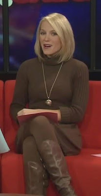 THE APPRECIATION OF BOOTED NEWS WOMEN BLOG : rachel frank