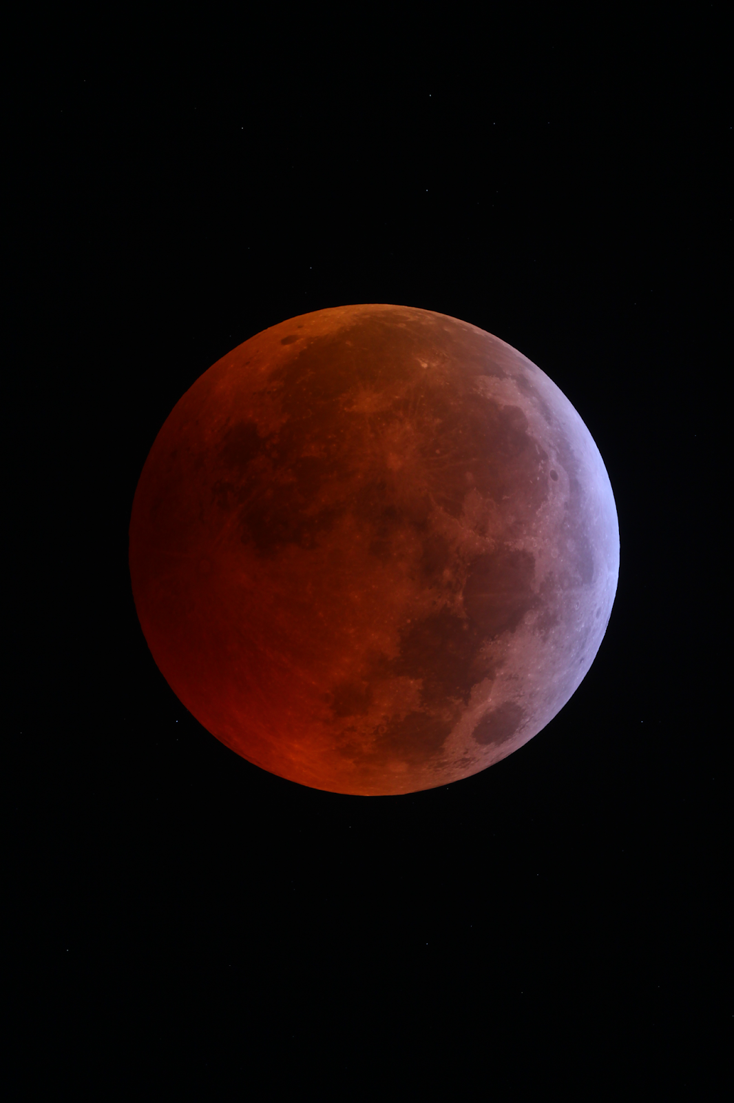 Polaris B: Lunar Eclipse - First Light (Jan. 2019)